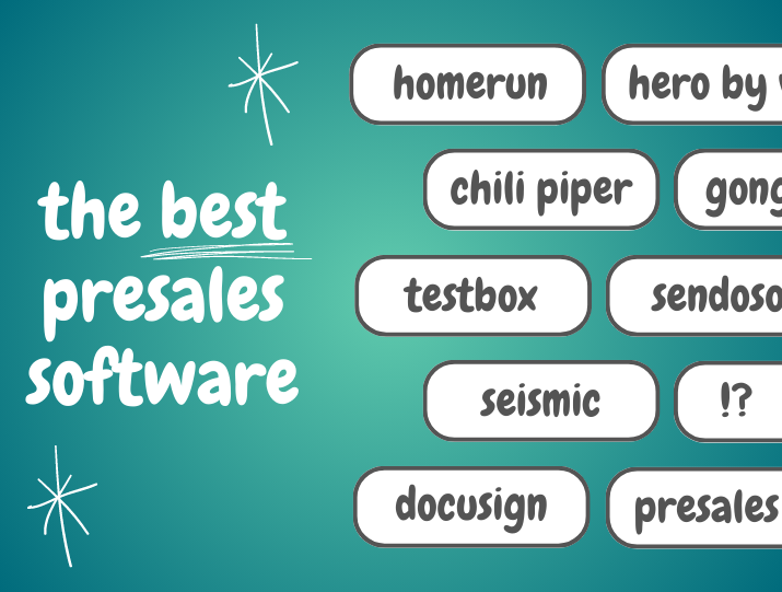 The 9 Best Presales Software to Boost Your Win Rate in 2023